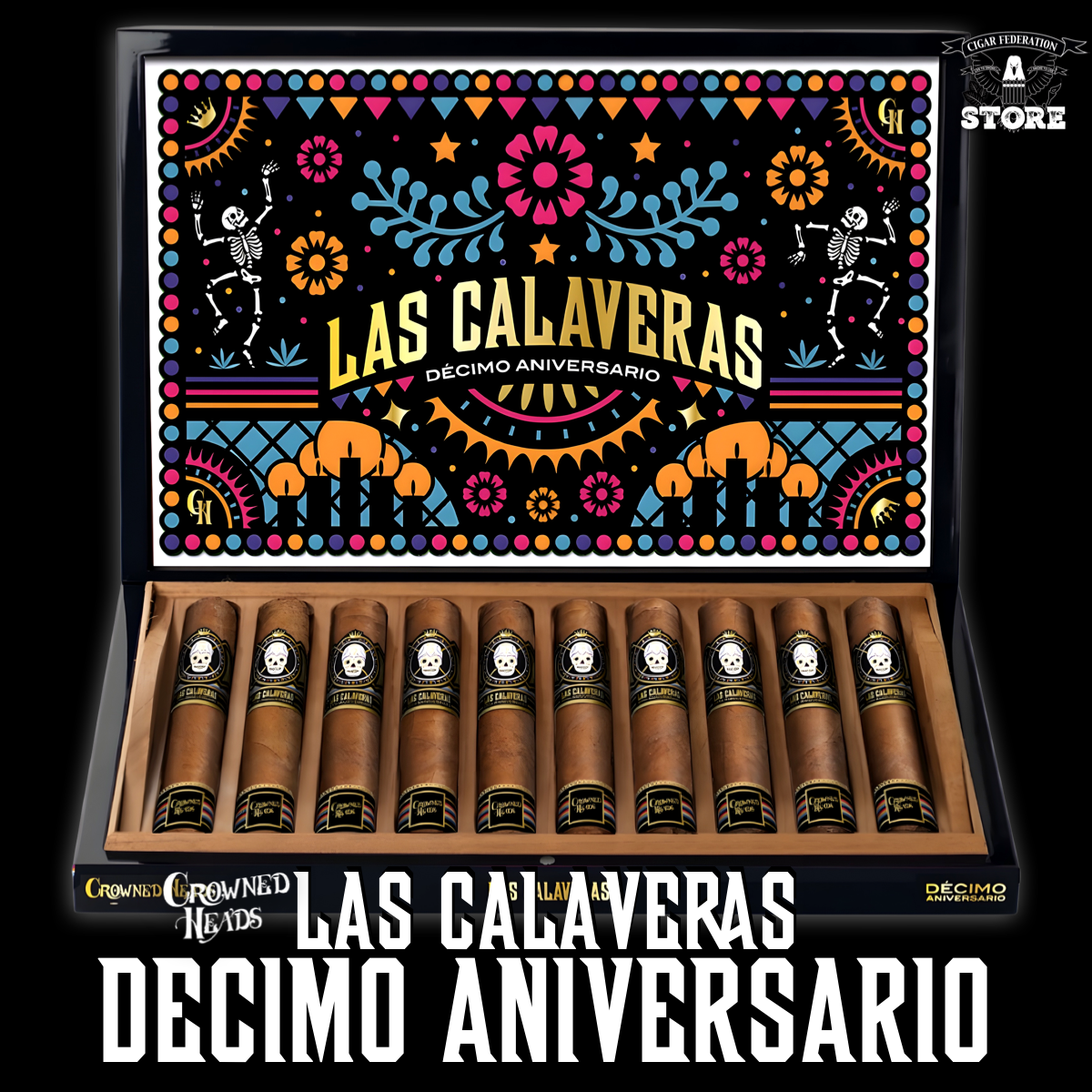 CROWNED HEADS LAS CALAVERAS DECIMO ANIVERSARIO 2024 – Cigar Federation