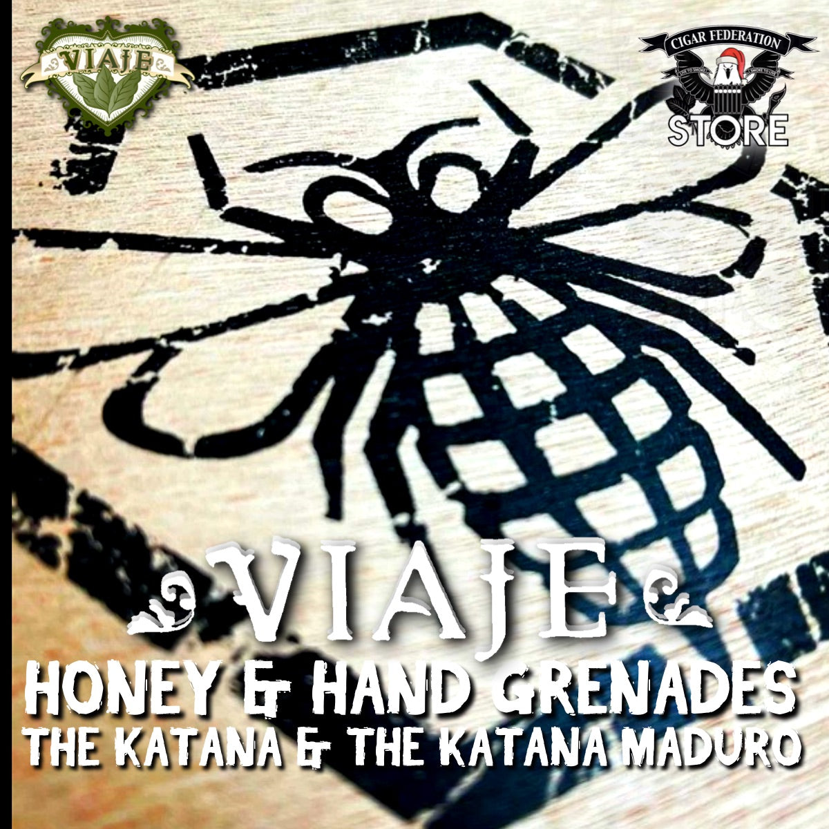Viaje Honey & Hand Grenades THE SHANK, THE SHIV, THE RAPIER – Cigar Federation