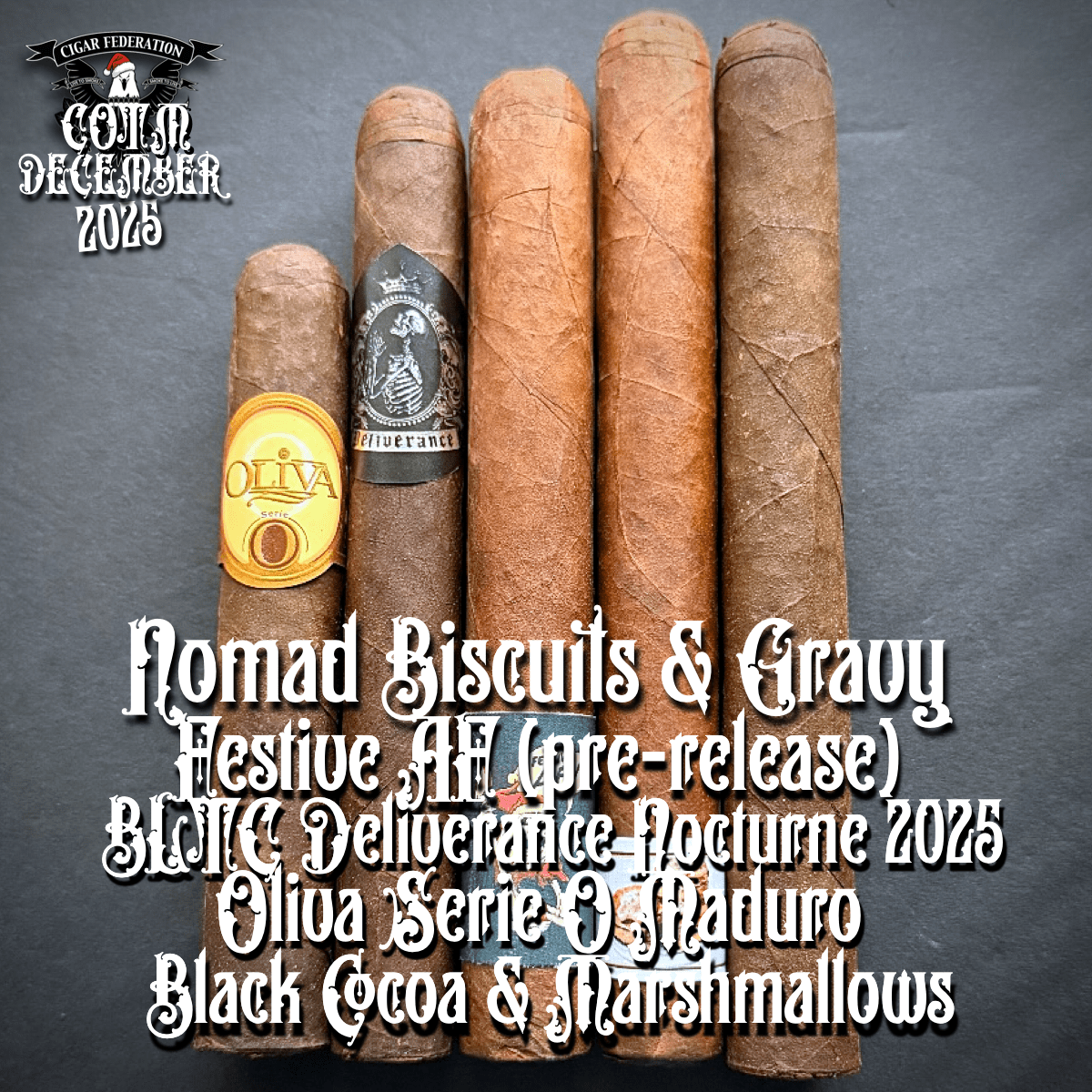 DECEMBER 2025 COTM – Cigar Federation