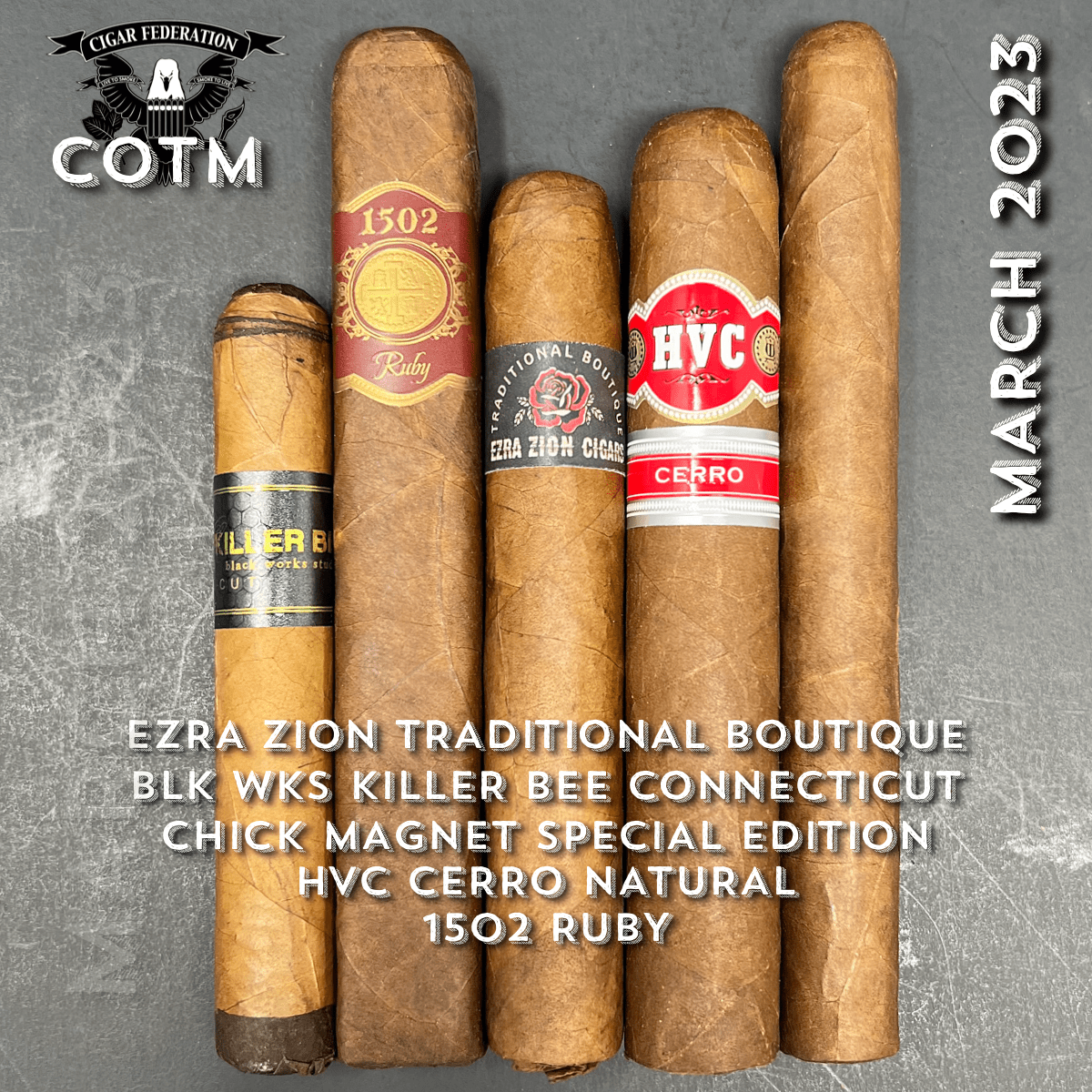 MARCH 2023 COTM – Cigar Federation