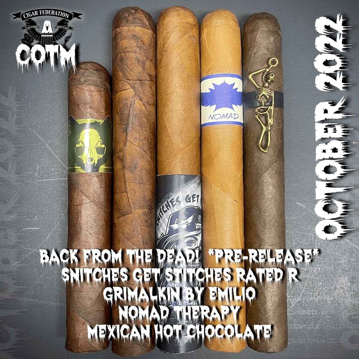 OCTOBER 2022 COTM – Cigar Federation