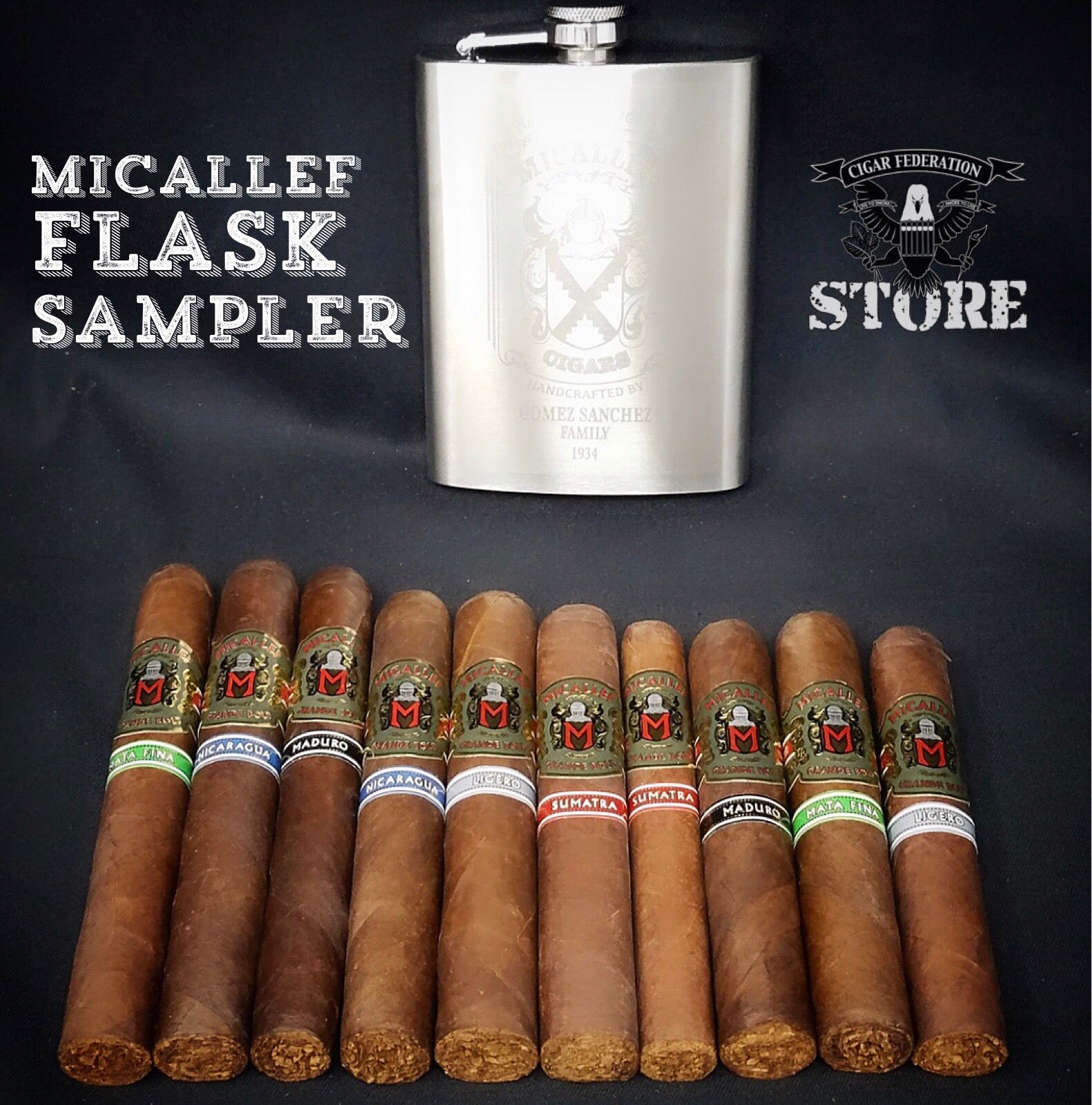 Micallef FLASK Sampler – Cigar Federation