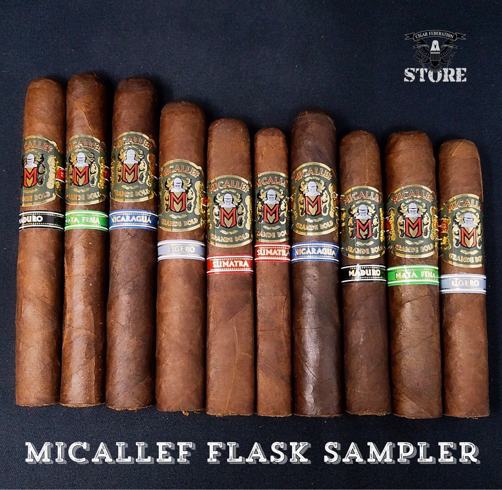 Micallef FLASK Sampler – Cigar Federation